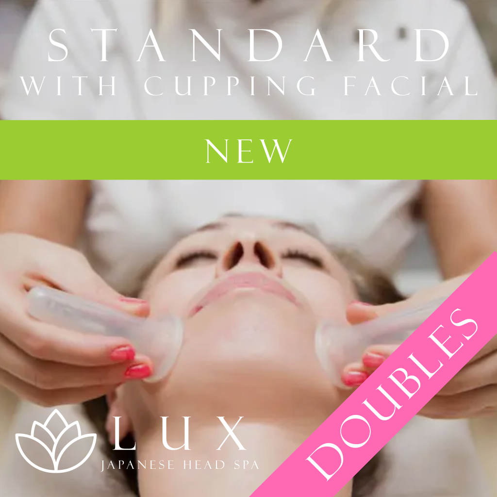 Cupping Facial Standard Japanese Head Spa – Side-by-Side Experience ...